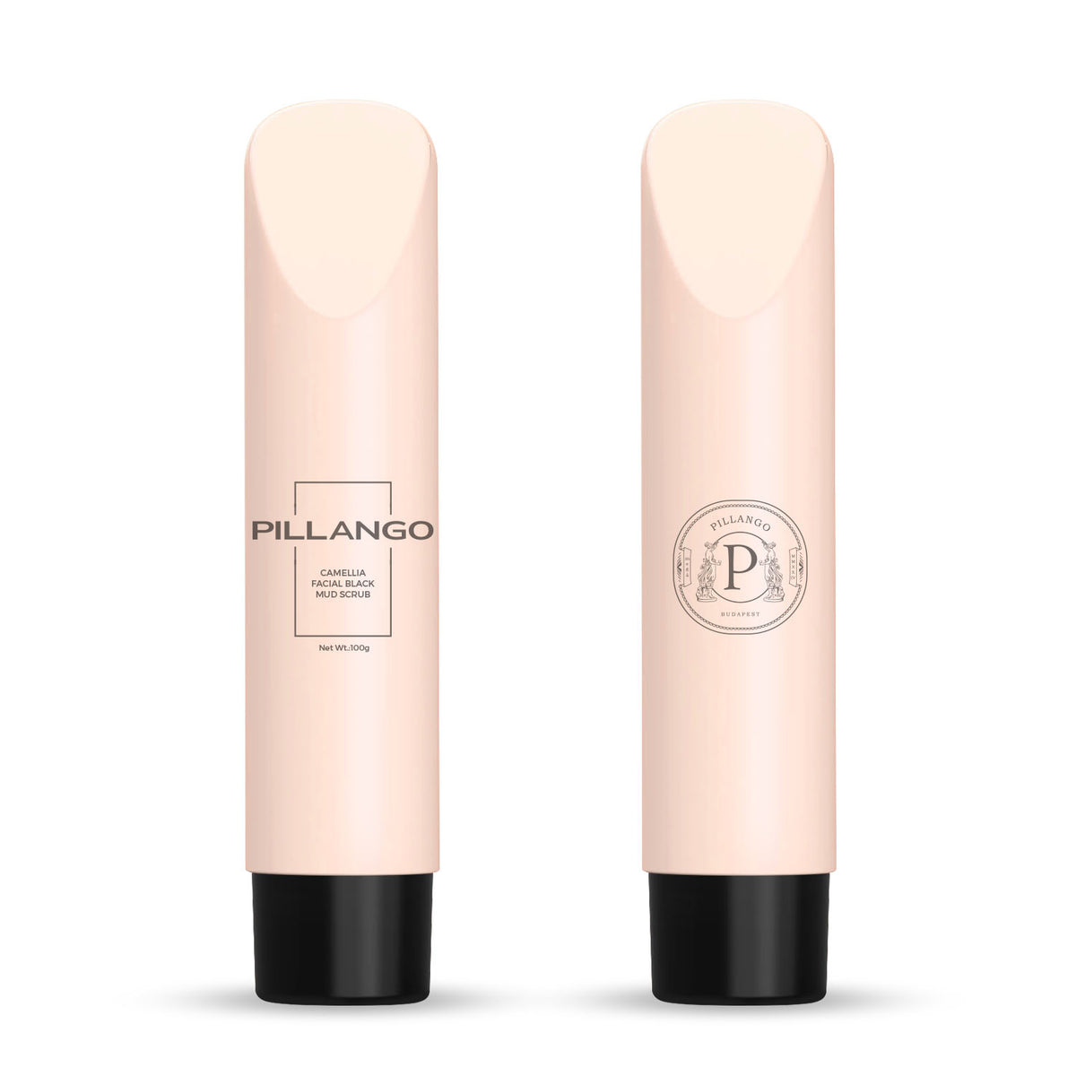 PILLANGO Camellia Facial Black Mud Scrub – pillango beauty